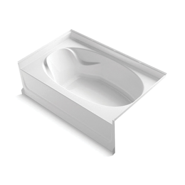 GTS | Sterling 60" x 36" Tub, Right Drain - White