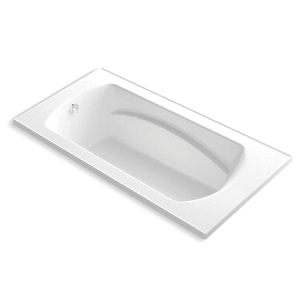 GTS | Sterling 72" x 36" Lawson Drop In Bath Tub - White