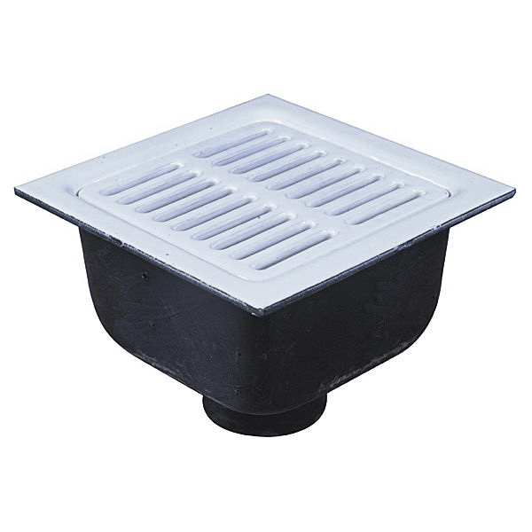 GTS | 3" No Hub Floor Sink 12" x 12" x 6" Deep