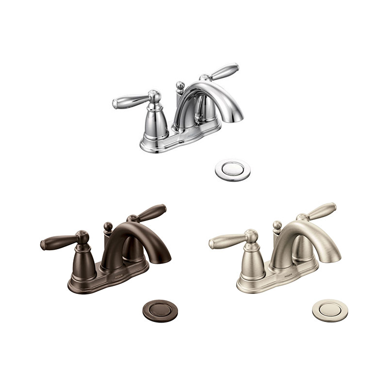 GTS | Moen Lav Faucet 2 Handle Cp Brantford